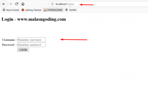 Membuat Login Dengan PHP dan MySQLi Part 2 - Malas Ngoding