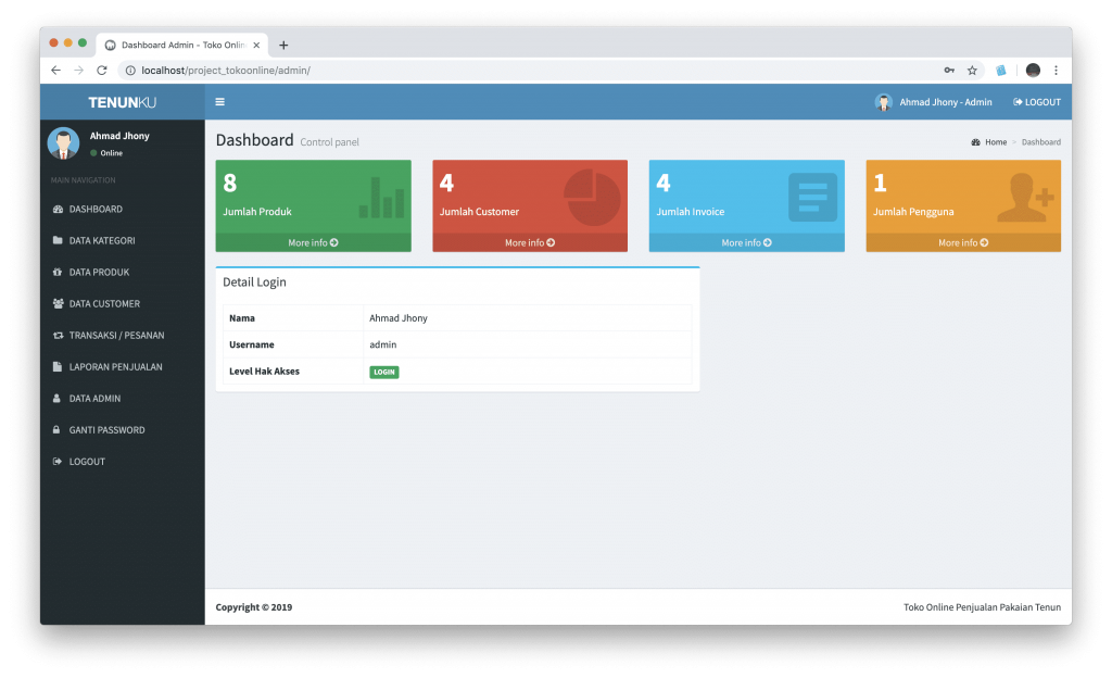 Source Code Toko Online PHP dan MySQLi Perhitungan Ongkir Otomatis ...