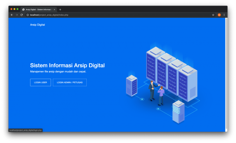 Source Code Sistem Informasi Arsip Digital Dengan PHP dan MySQLi - Malas Ngoding